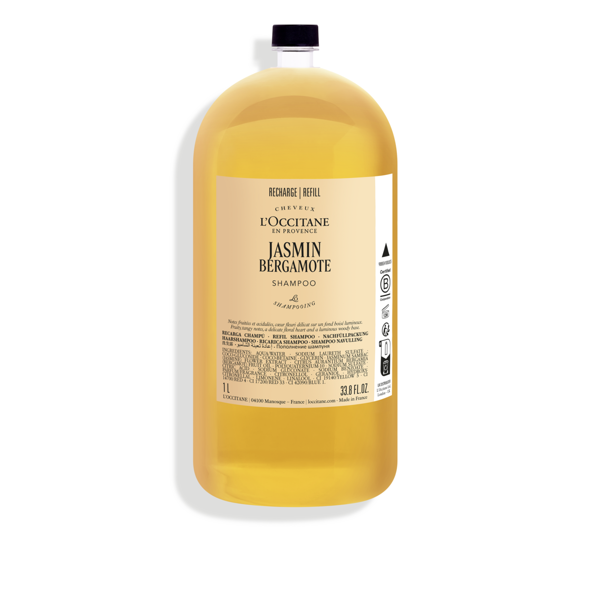 Buy Jasmin Bergamote Shampoo Refill - | L'Occitane EN