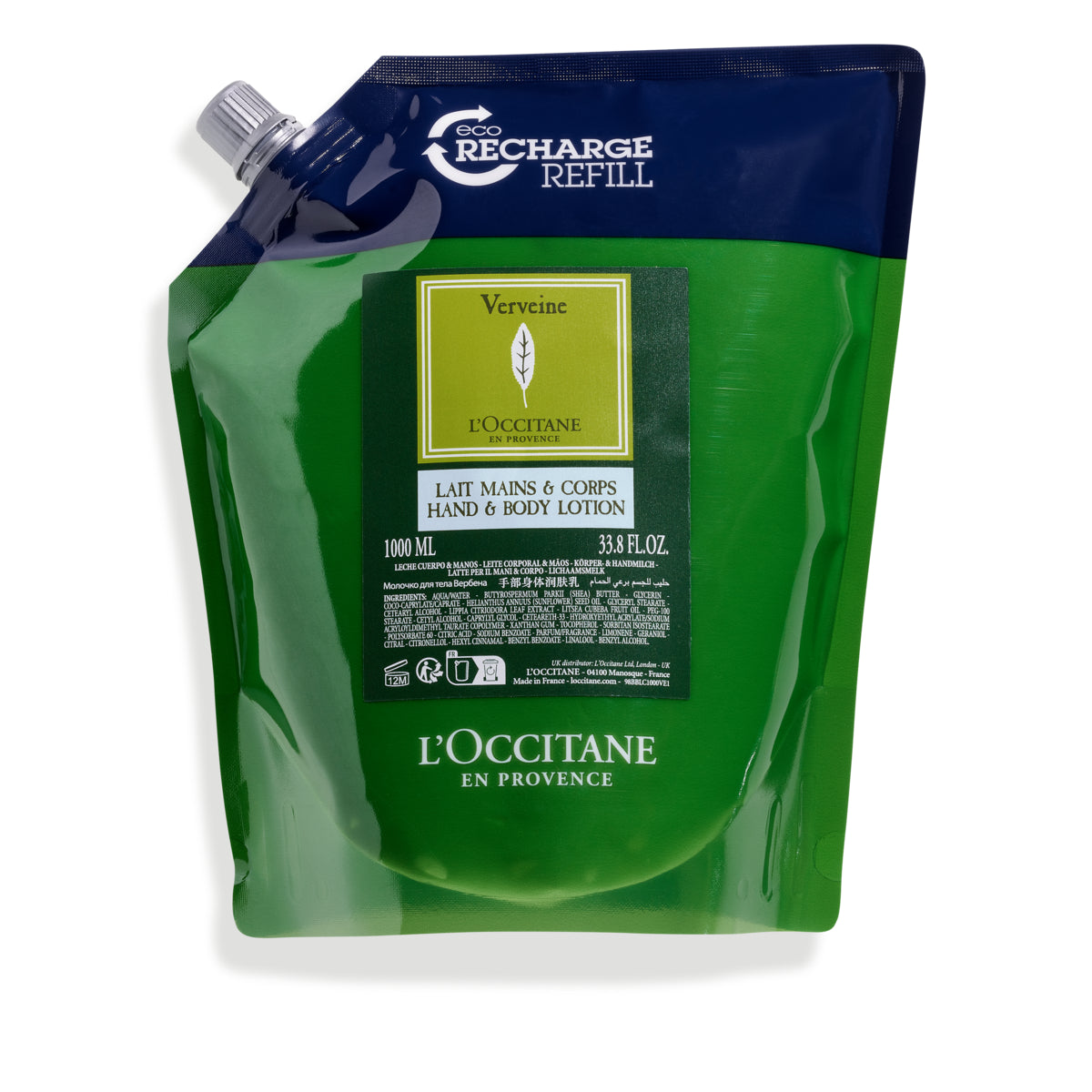 Buy Verveine Hand and Body Lotion Refill - | L'Occitane EN