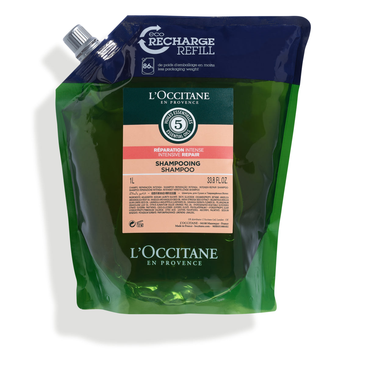 Buy Intensive Repair Shampoo Refill - | L'Occitane EN